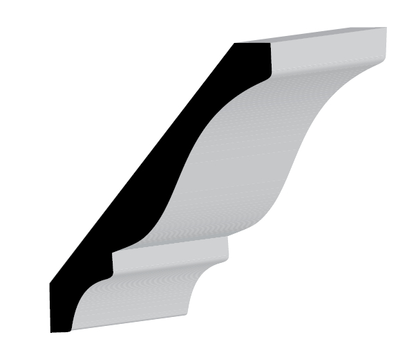 Crown 4-1/4" F/J #8012 L/F at Cassity Jones | Moulding Products