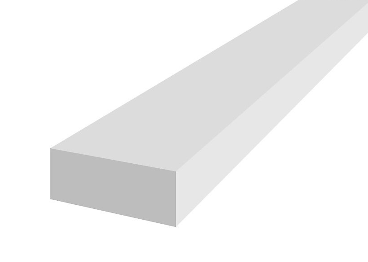 1x4x18' PVC Trim Board Smooth at Frogale Lumber Supply | PVC Trim