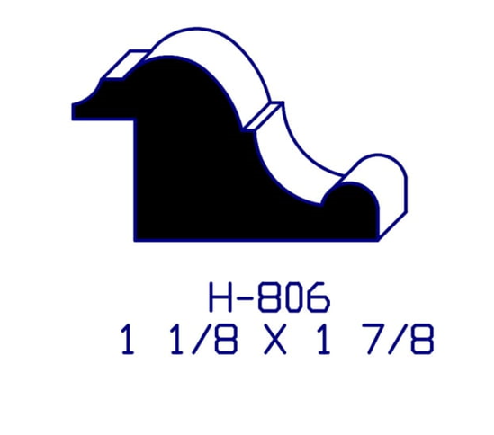 Shop 1-1/8" Rabbeted Panel White Oak at Jaeger Lumber | Hardwood Mouldings