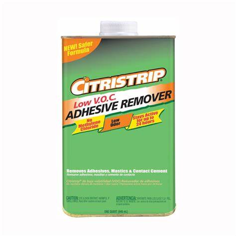 Shop Citristrip Adhesive Remover 1 qt Low VOC; Low Odor; Biodegradable ...