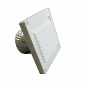 3" White Midget Louver at Jaeger Lumber | Gutter & Metal Products