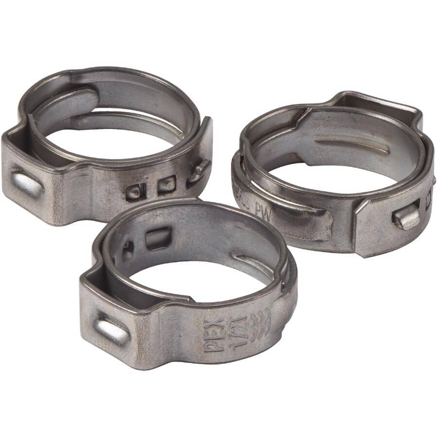 Shop Waterline Products 1/2" Stainless Steel Surlok Pipe Clamps - 50 ...
