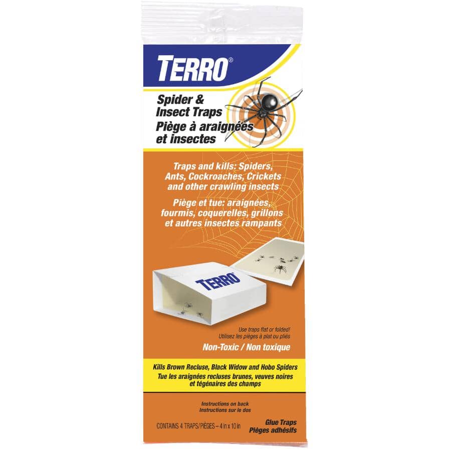 Terro Spider & Insect Traps - 4 Pack at New Canadians Lumber | Mouse ...