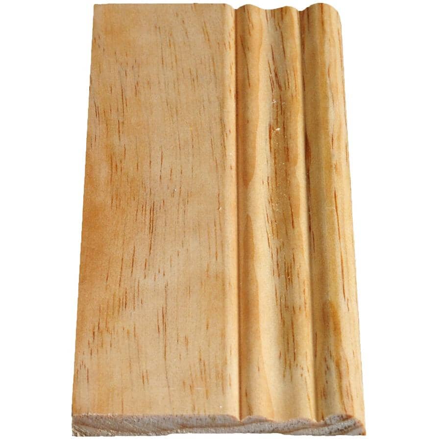 Shop Alexandria Moulding Finger Jointed Pine Colonial Baseboard ...