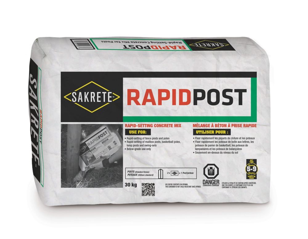 Fence & Post Cement - 30kg at New Canadians Lumber | Cement Products